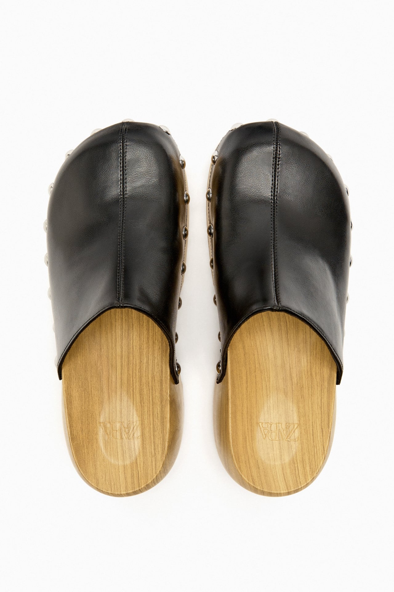 Zara STUDDED MULE CLOGS – Mebu Bazaar